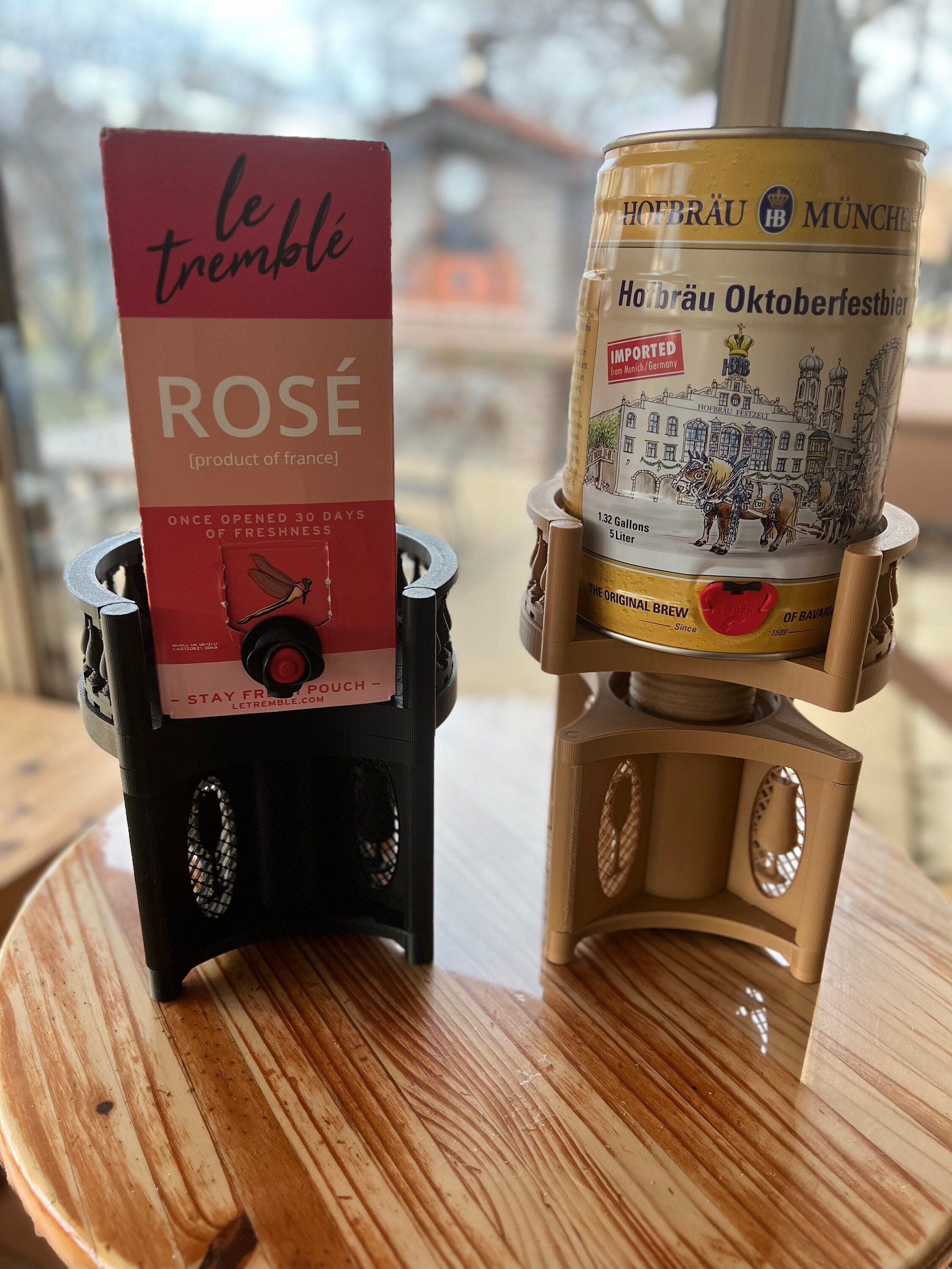 Pro-sip Swivel Stand for Boxed Wine & Mini Kegs With Adjustable Height ...