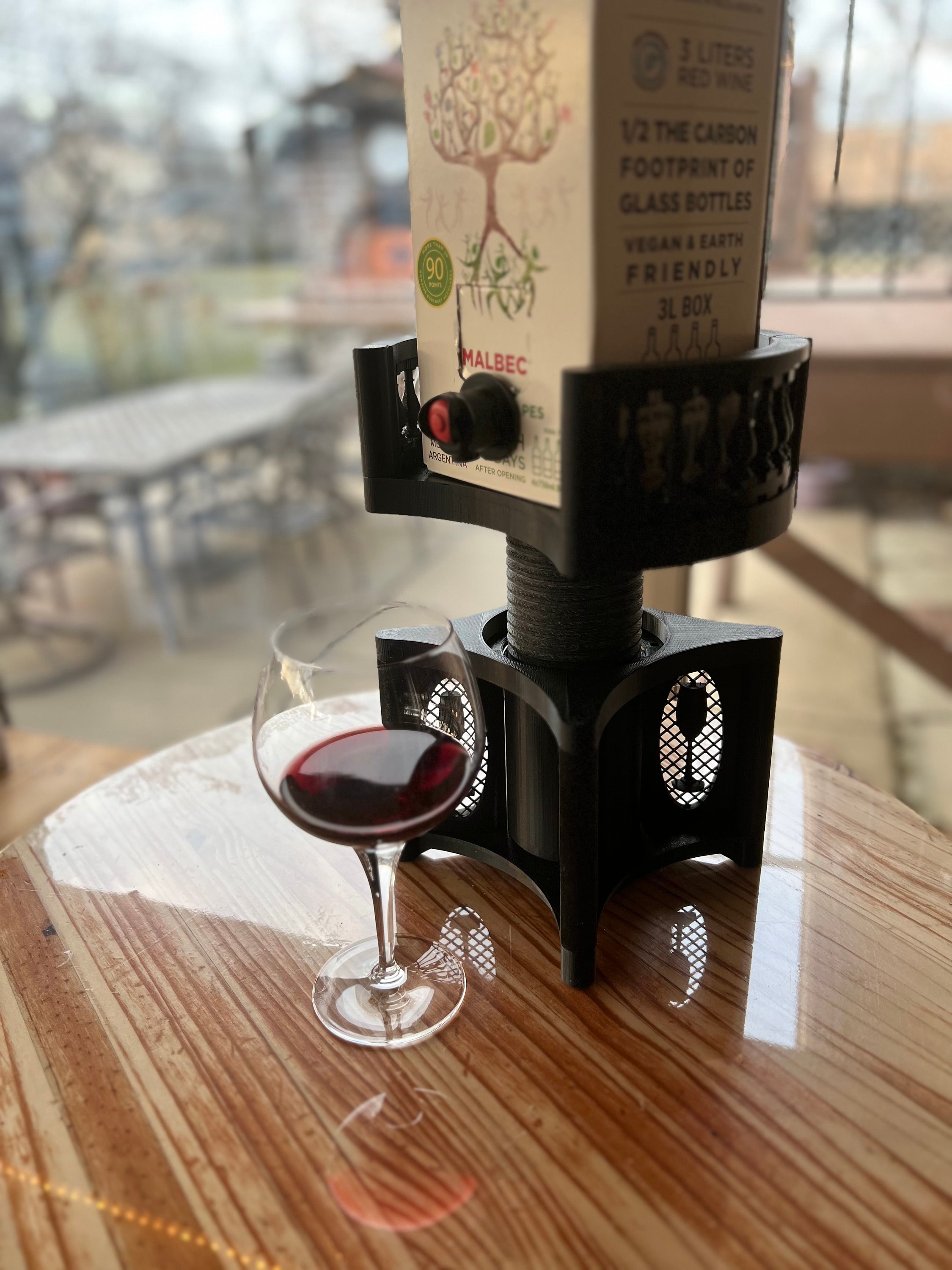 Pro-sip Swivel Stand for Boxed Wine & Mini Kegs With Adjustable Height ...