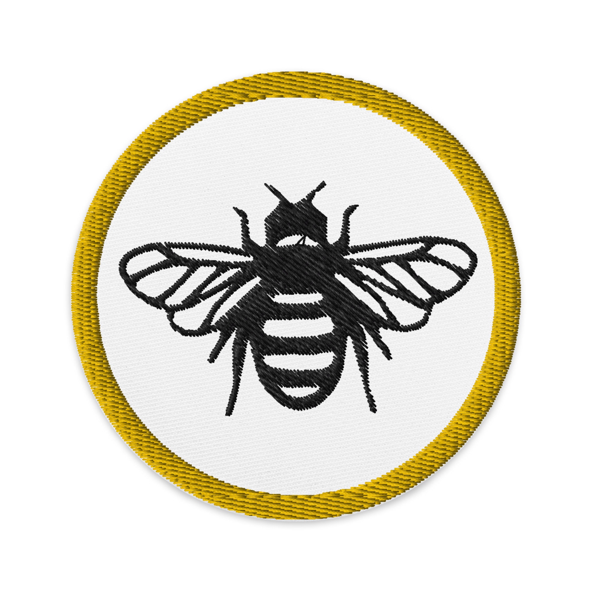 Little Bumble Bee Embroidered Patch - Etsy