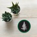 Pine Tree Embroidered Patches - Etsy