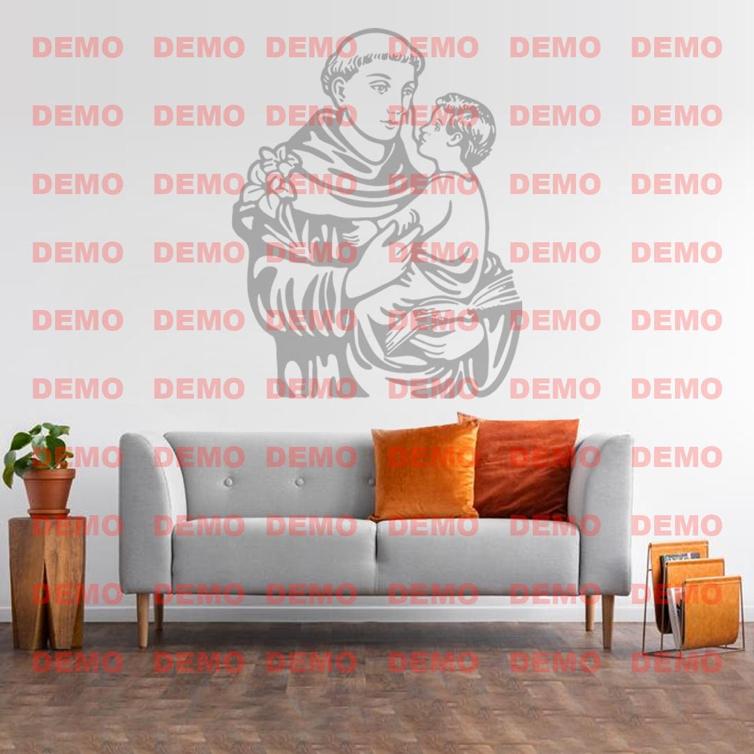 Saint Anthony of Padua SVG Vector Religious Images for Plotter ...