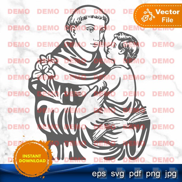 Virgen del Carmen SVG Imágenes Religiosas Vectoriales for plotter ...