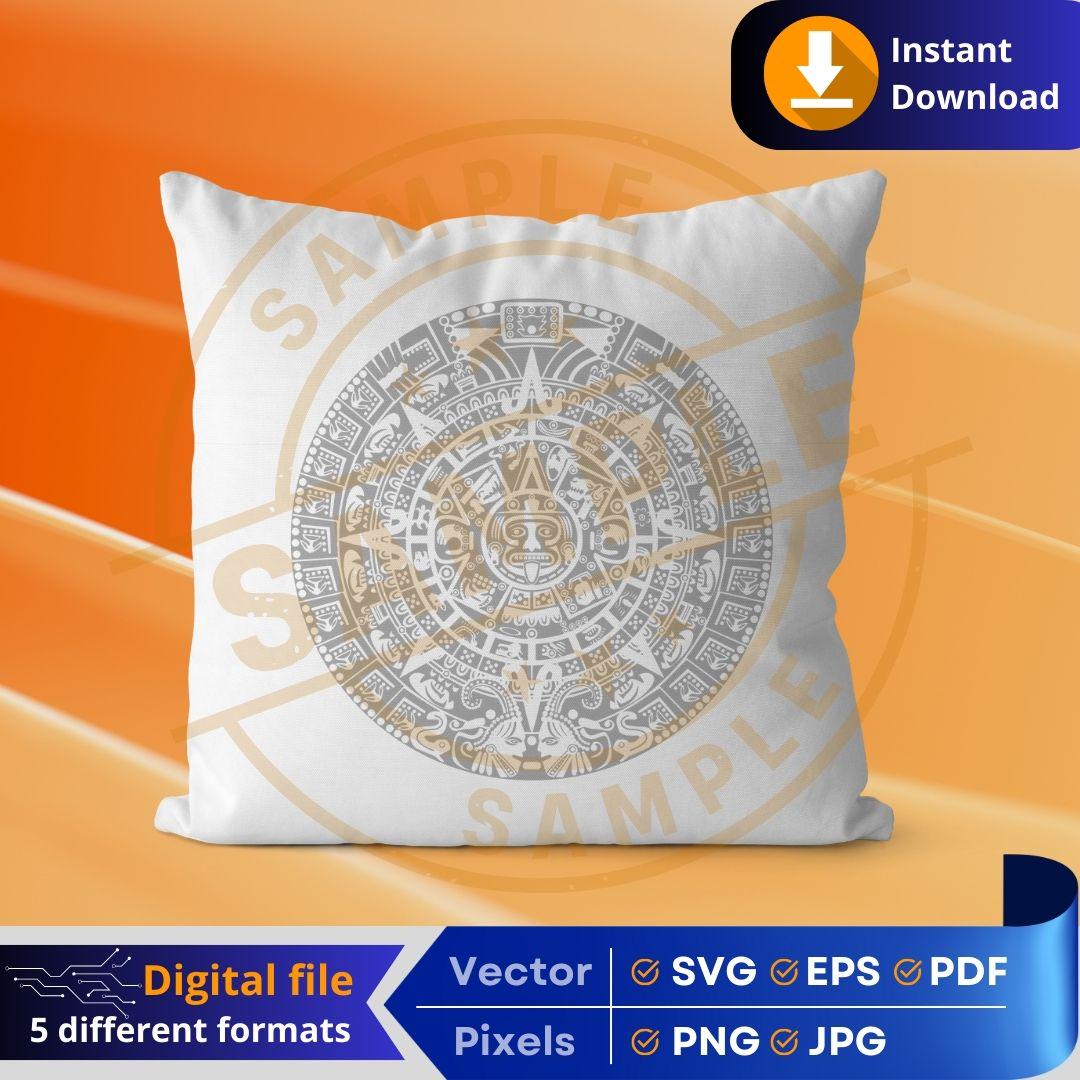 Aztec Calendar SVG Cultures Through History | Digital Download Cricut ...