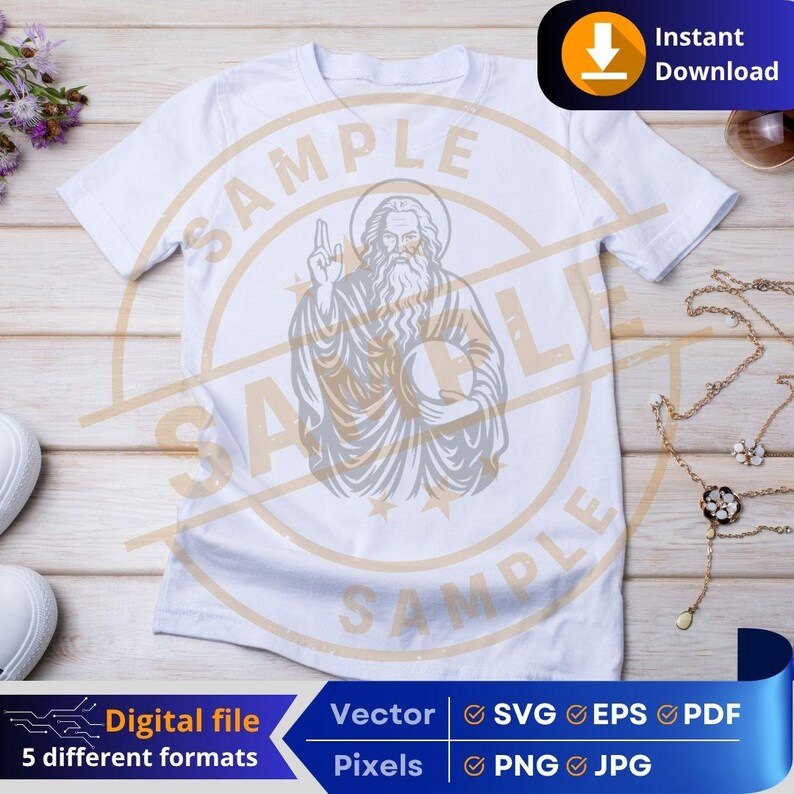Godfather of Christ SVG | Father of Jesus | Religious Digital Download ...