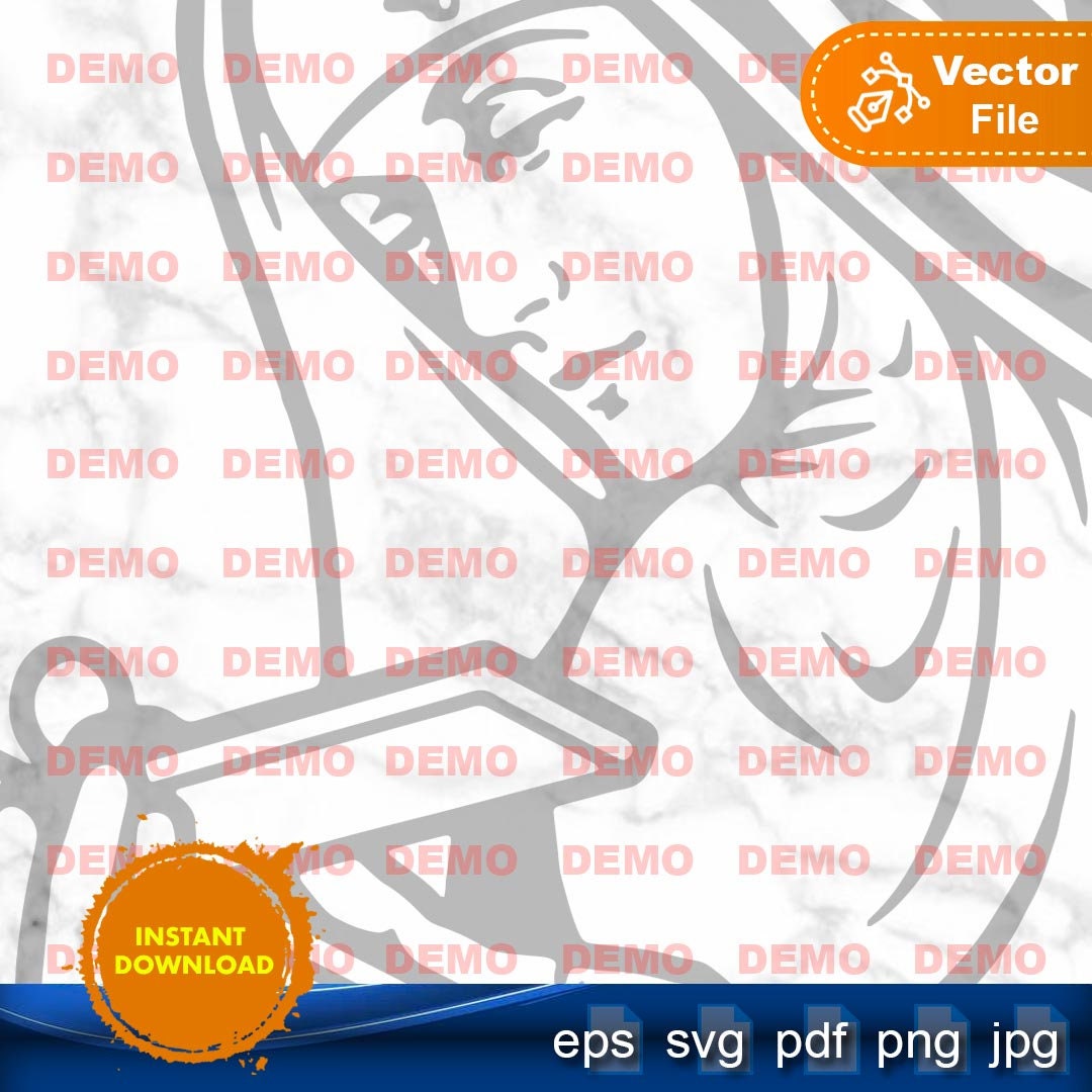 Santa Rita De Casia SVG PNG Religious Vector Images for Plotter ...