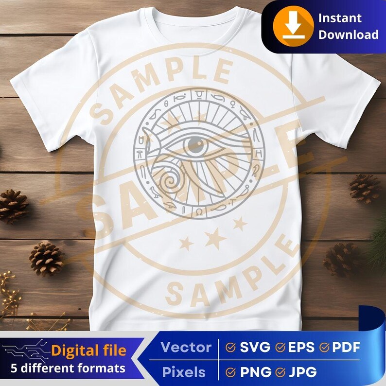 Ancient Egyptian Eye of Horus SVG | Cultures Through History | Eye of ...