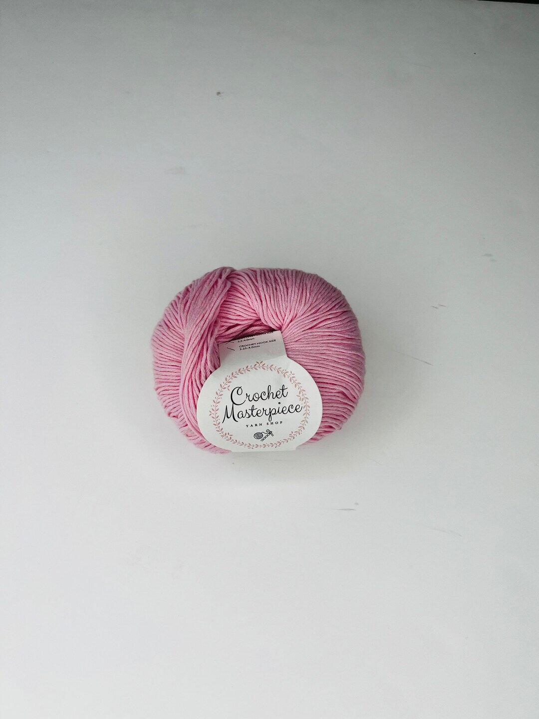 BUBBLE GUM PINK Yarn | Modern Yarn | Quality Cotton Yarn | Bright Pink ...
