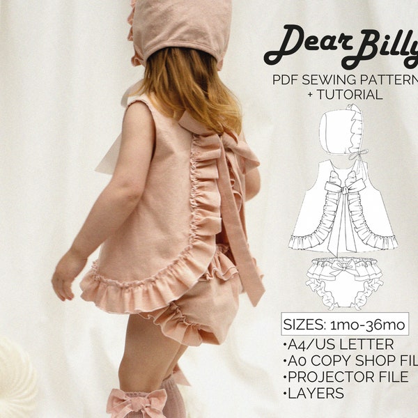 Easter Dress Pattern - Etsy