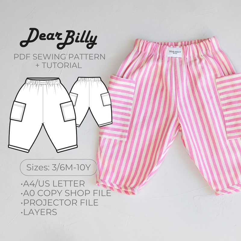 Baby Girl Reversible Pants - Etsy UK