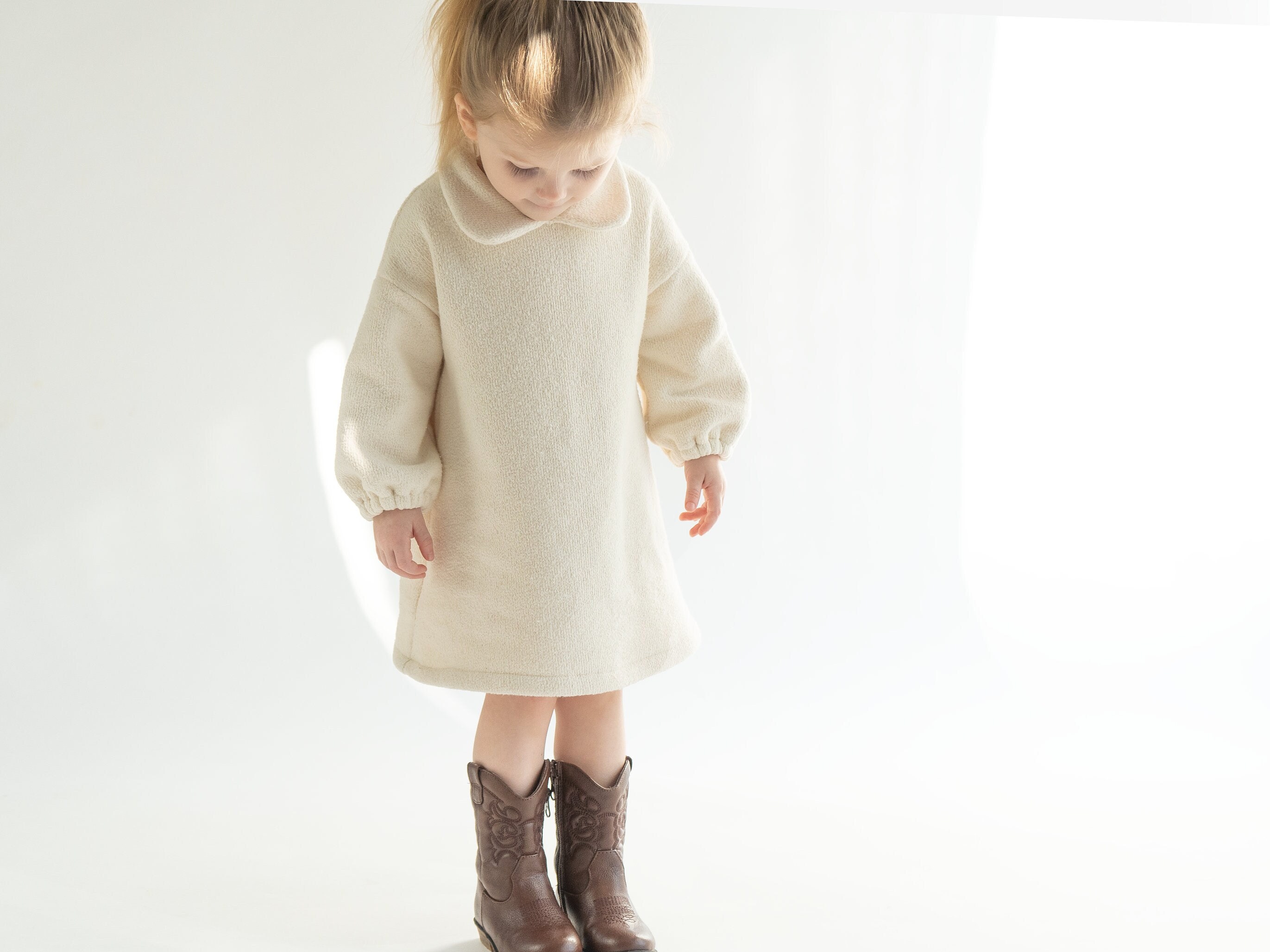 Winter Dress PDF Sewing Pattern 1Y-10Y - Etsy