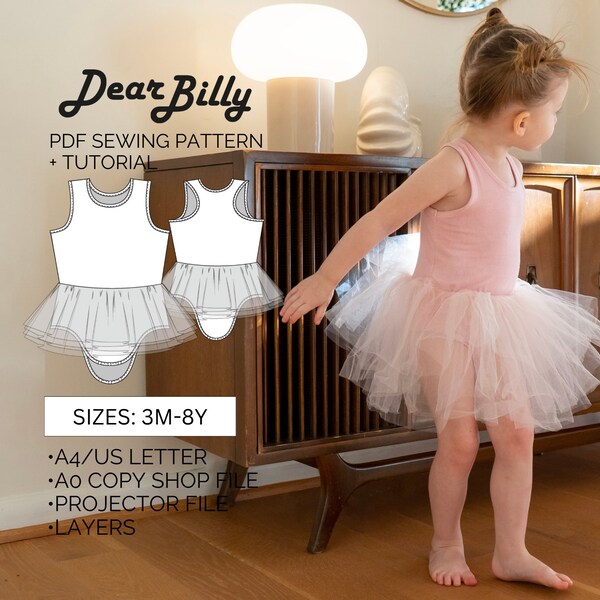 Tutu Dress Pattern - Etsy