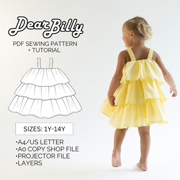 Tiered Dress - Etsy Canada