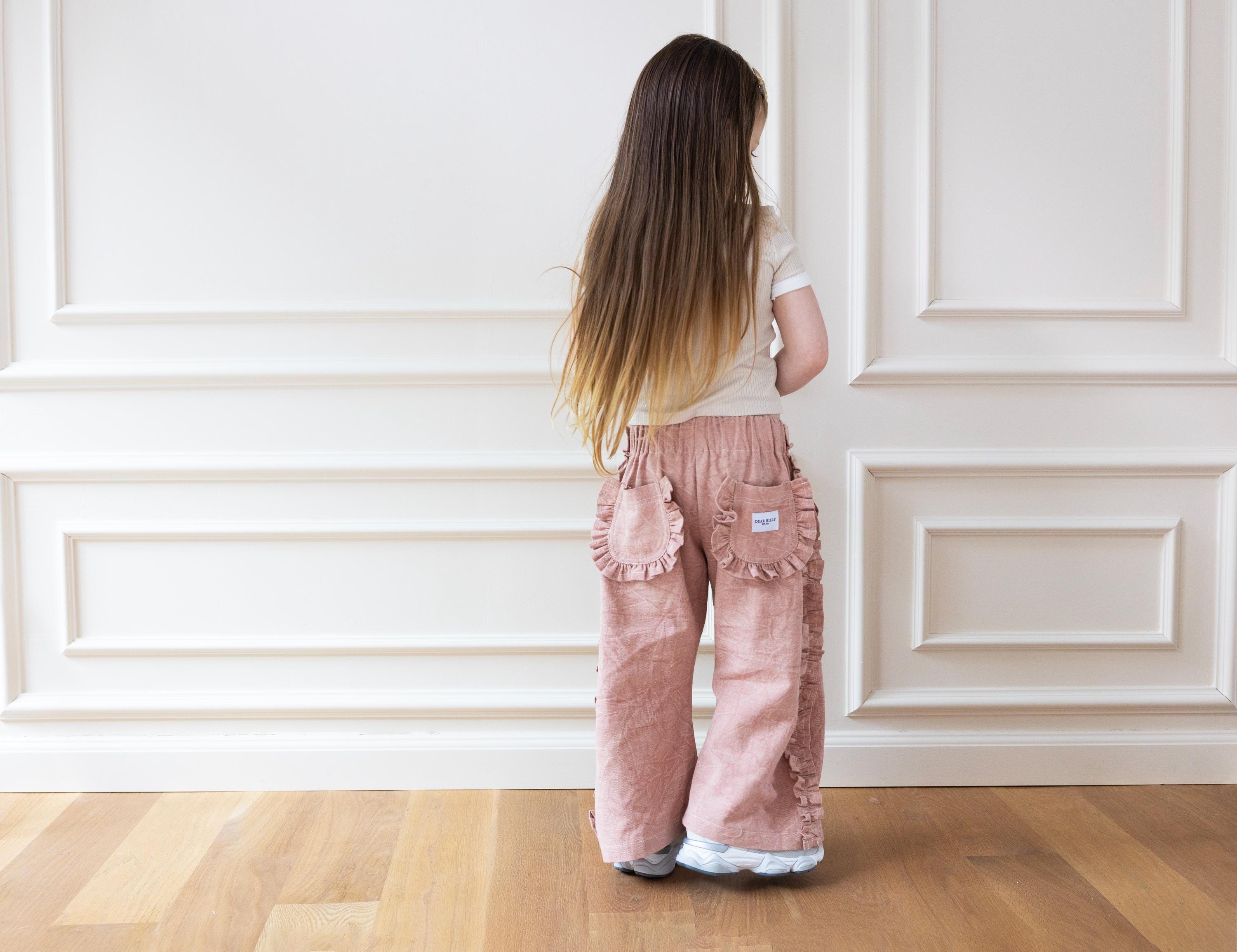 Trendy Kids Barrel Leg Pants PDF Sewing Pattern | Unisex Cargo Pants ...
