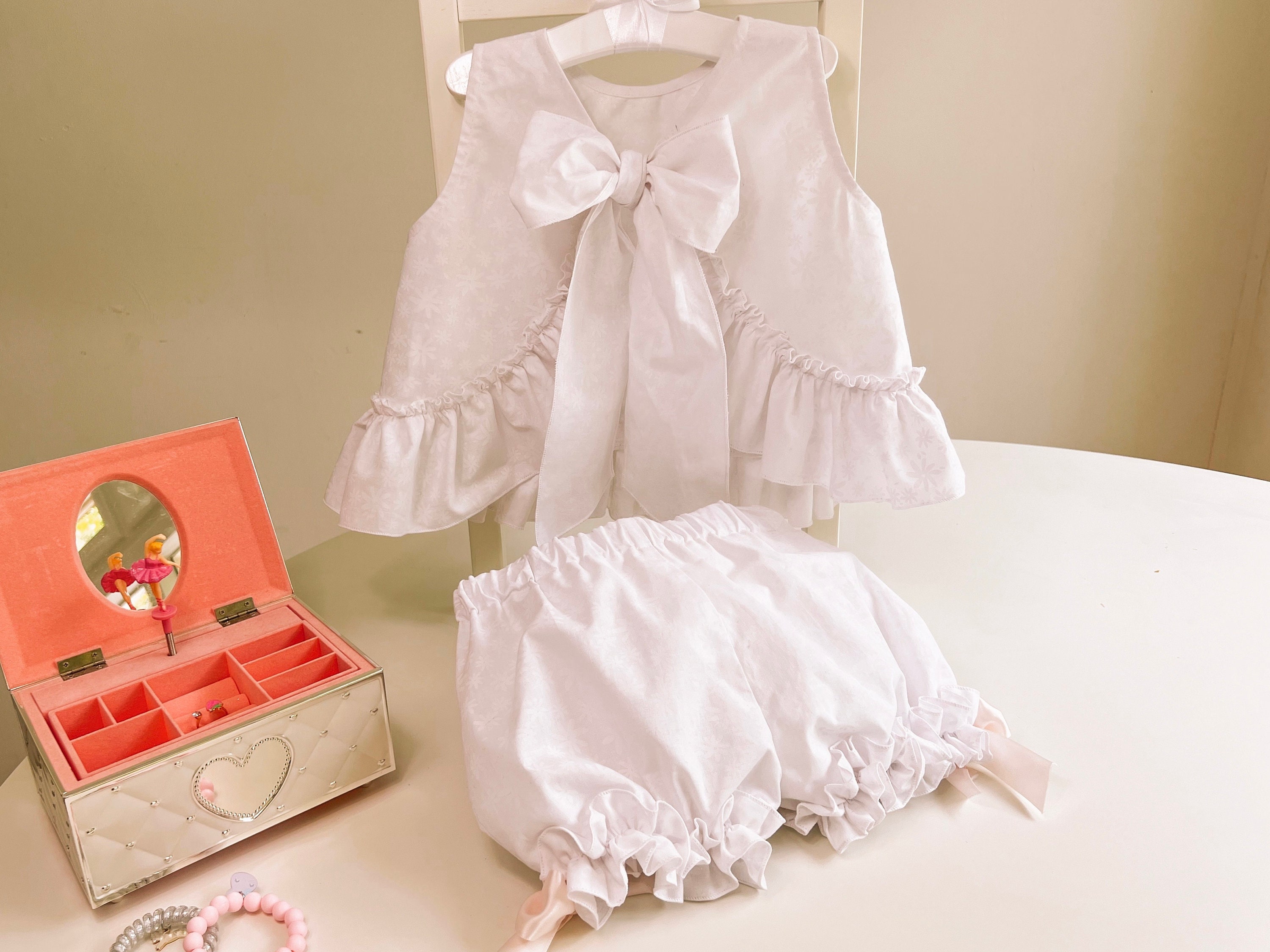 Girl Set Bundle PDF Sewing Pattern Pinafore Top and Shorties | Etsy UK