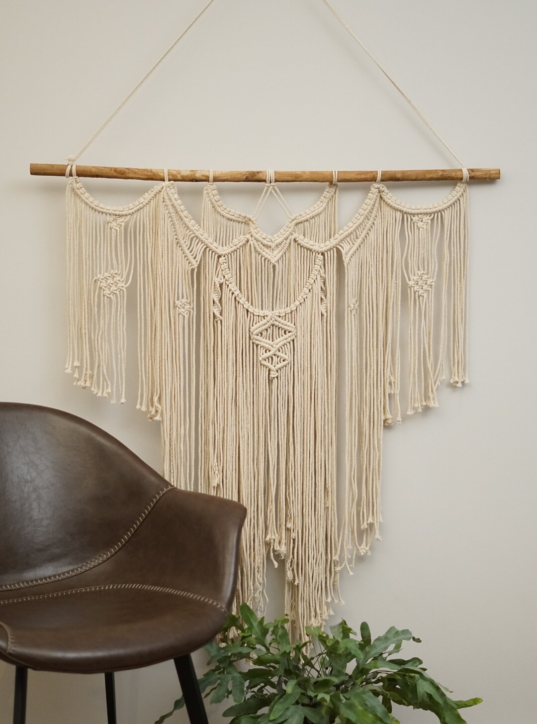 Macrame Wall Hanging. Boho Wall Art. Hand Made. Lola - Etsy