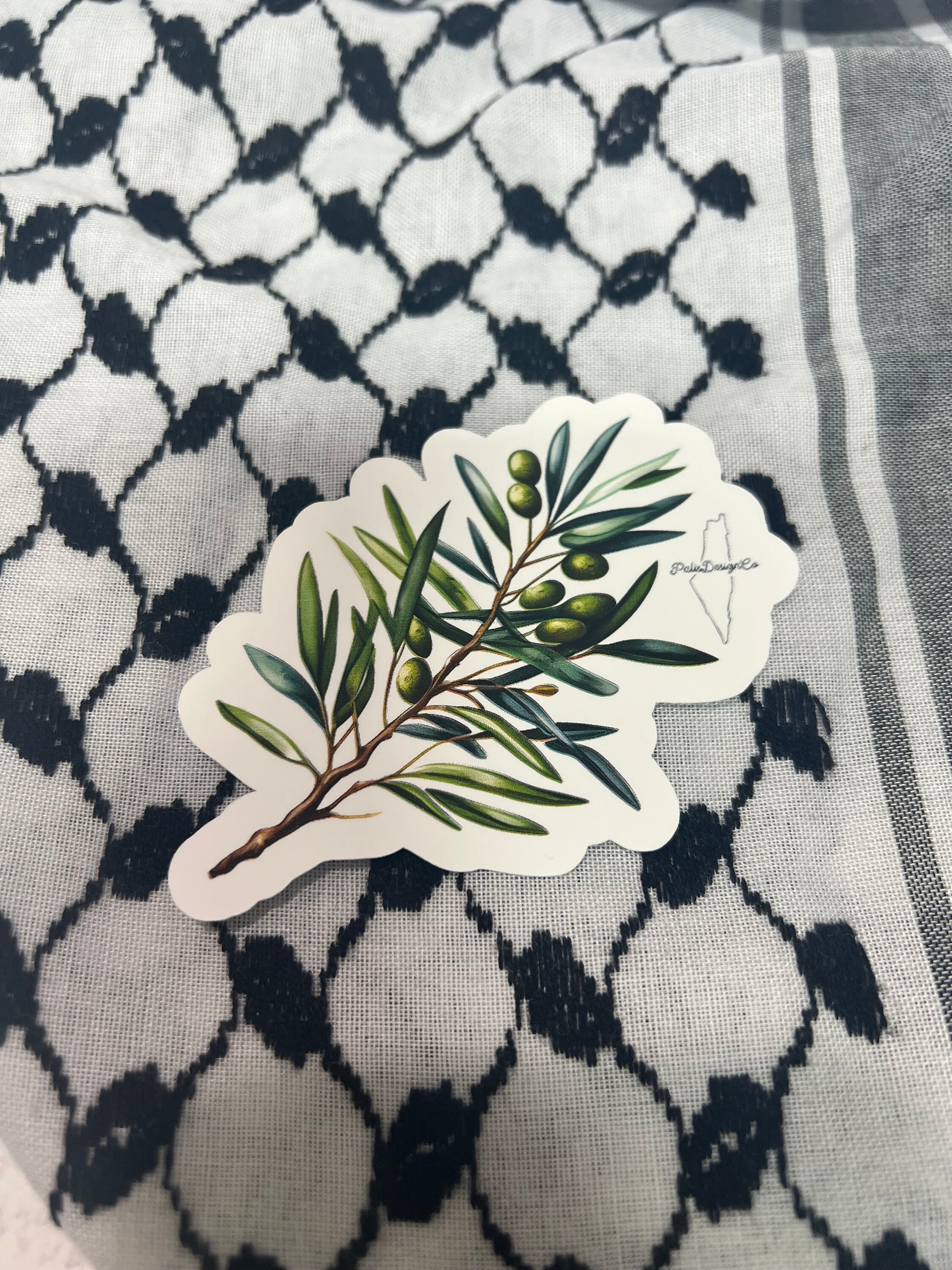 Olive Branch Sticker Palestine Falasteen - Etsy