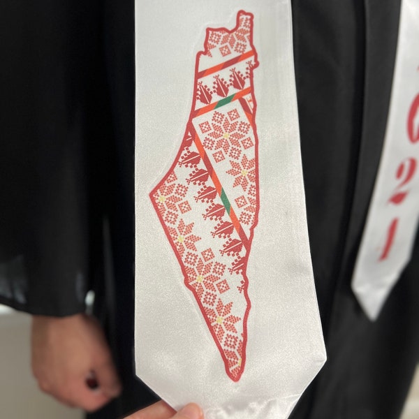 Graduation Tatreez Stole - Etsy