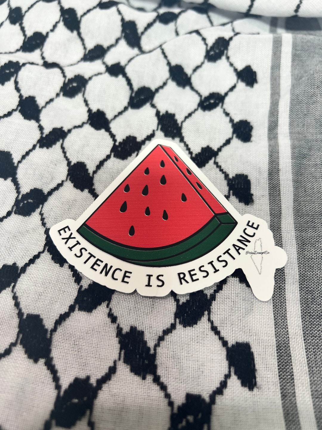 Existence is Resistance Watermelon Sticker Palestine Falasteen - Etsy