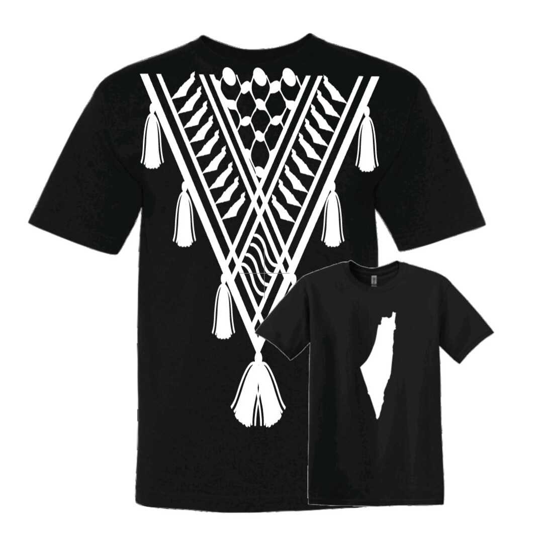 Palestinian Keffiyeh Hatta Shemagh Kuffiya T-shirt Unisex - Palestine ...