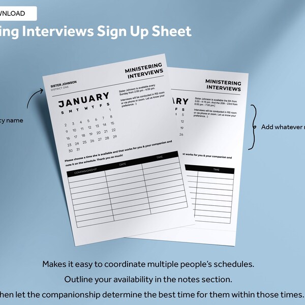 Ministering Interviews - Etsy