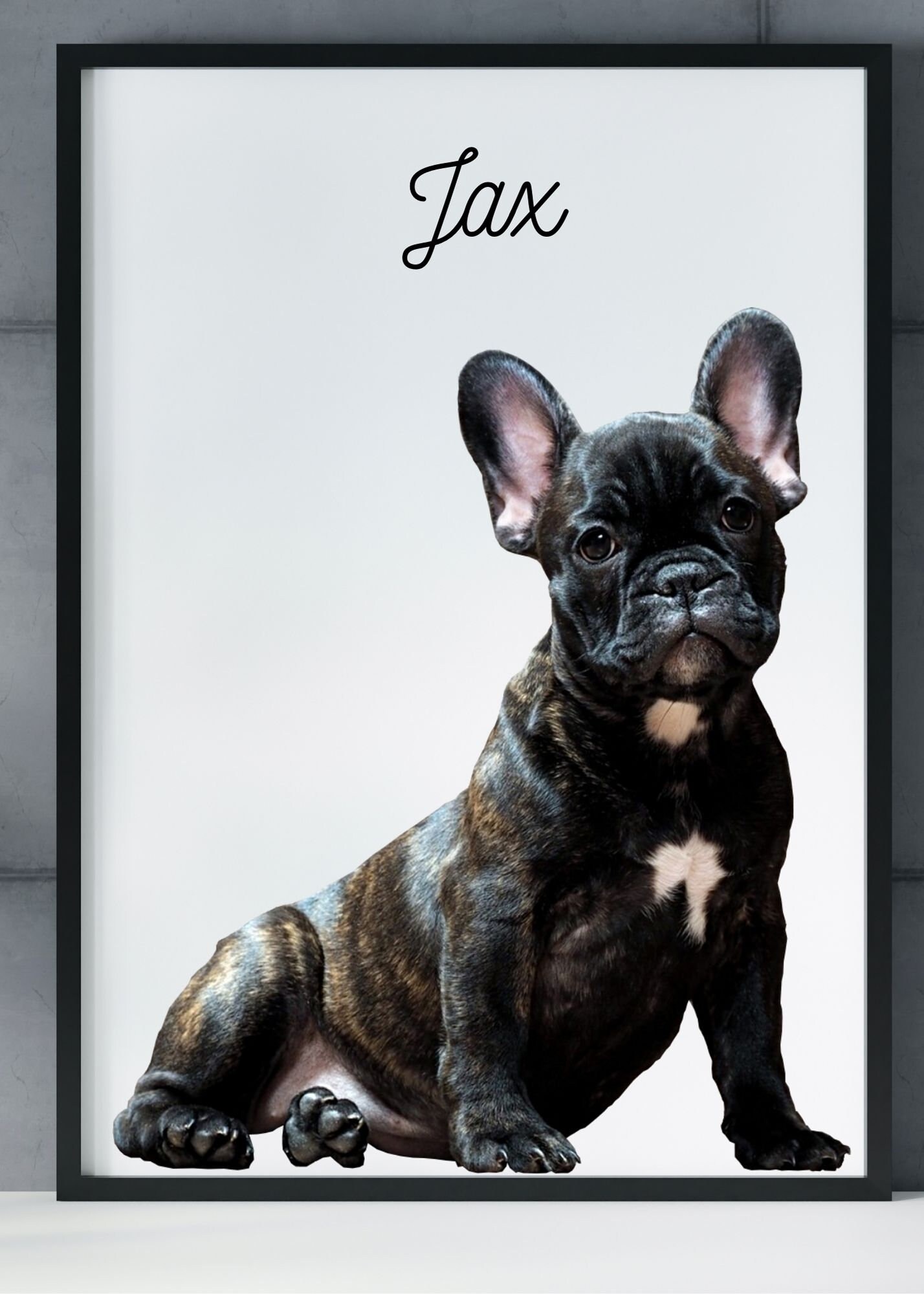 Pet Portrait Custom Dog Wall Art Printable DIGITAL Download - Etsy