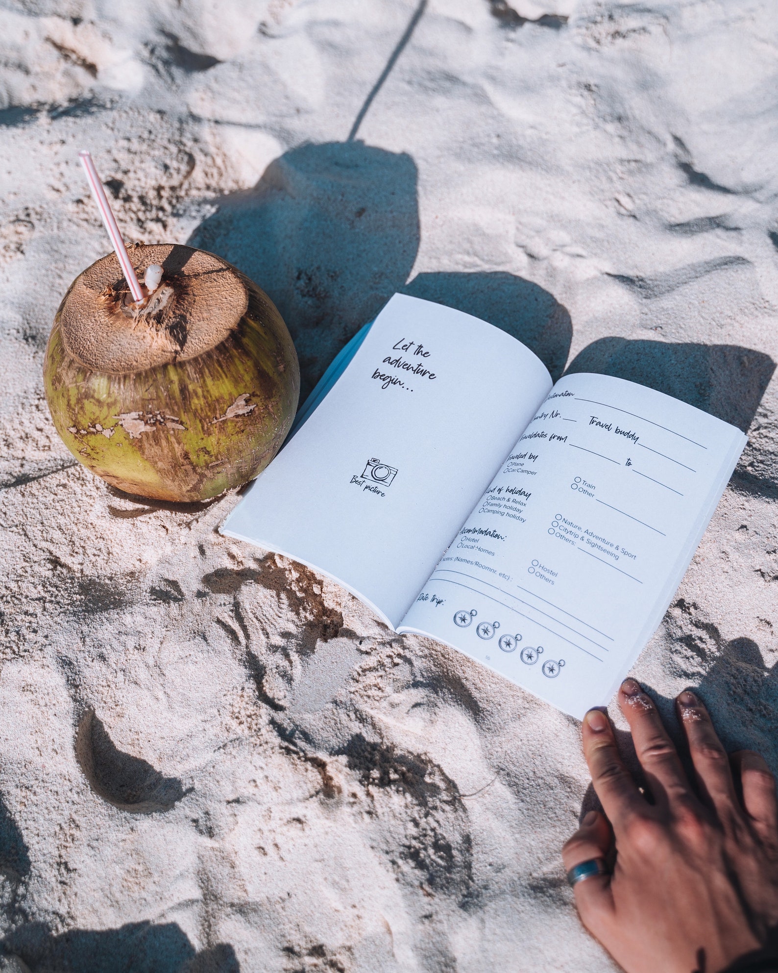 Travel Logbook - Etsy
