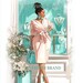 Faye – Digital Art Print | Modern Fashion Illustration | Elegant Black ...