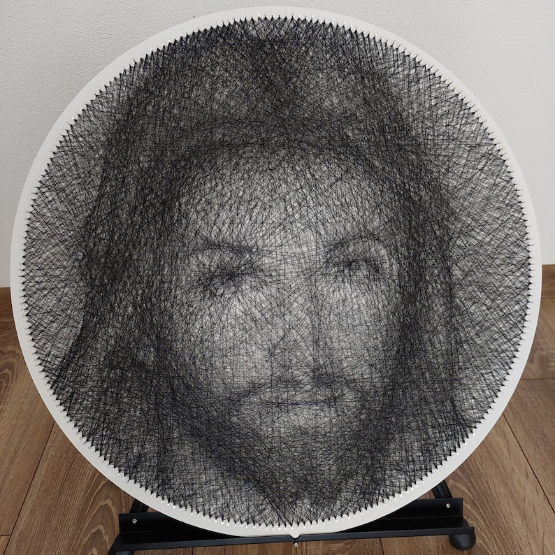 String Art Portrait Jesus - Etsy