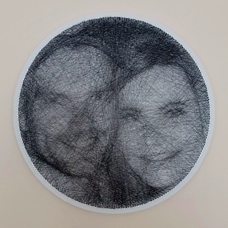 Personalized String Art Portrait - Etsy