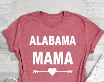 Alabama Mom Shirt - Etsy
