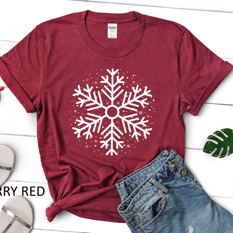 Snowflake Shirt - Etsy