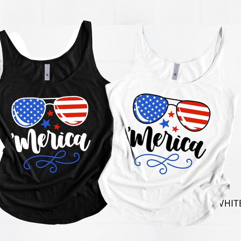 Merica Tank Top - Etsy