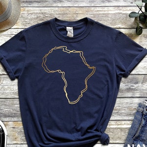 Africa Map Shirt, Africa Pride, African American Shirt, African Gift ...