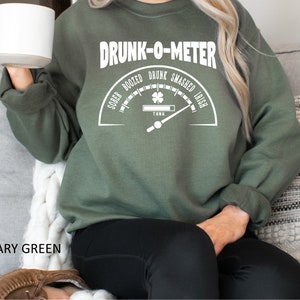 Drunk-o-meter Sober Boozed Drunk Smashed Irish, St Patricks Day Gift ...