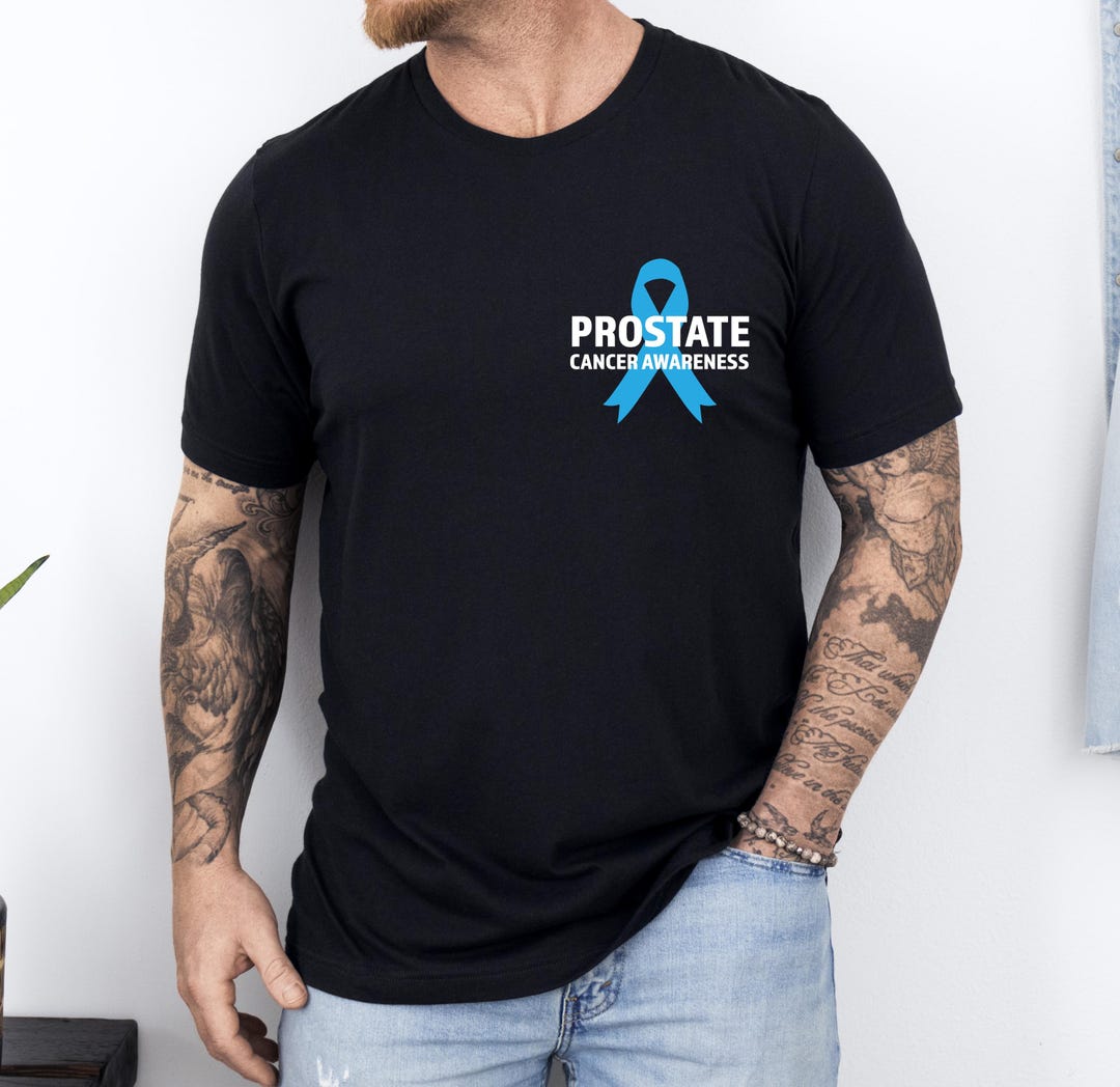 Prostate Cancer Shirt, Prostate Cancer Awareness Shirt, Light Blue ...