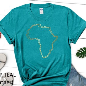 Africa Map Shirt, Africa Pride, African American Shirt, African Gift ...