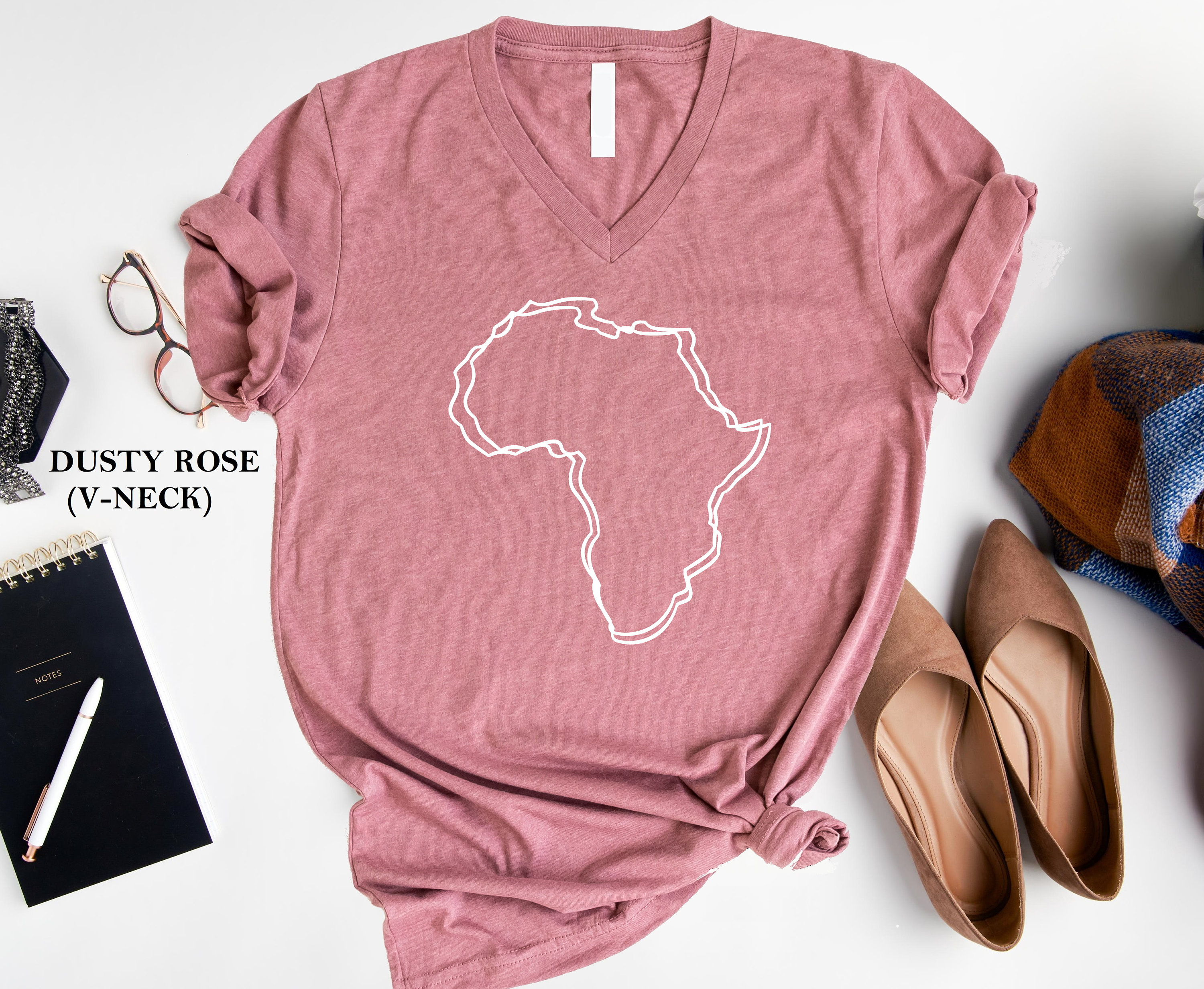 Africa Map Shirt Africa Pride African American Shirt - Etsy
