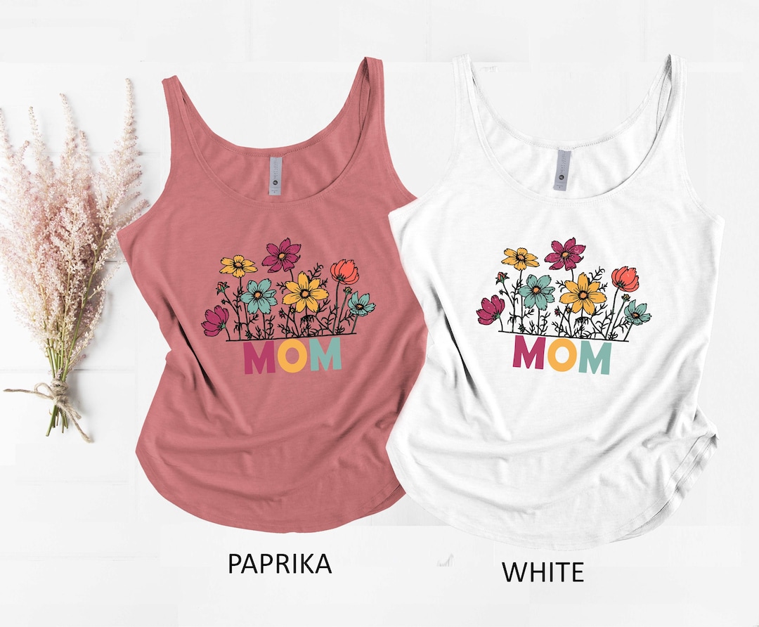 Mom Tank, Mom Gift Tank Top, Mama Tanks, Mother's Day Gift, Mama Bday ...