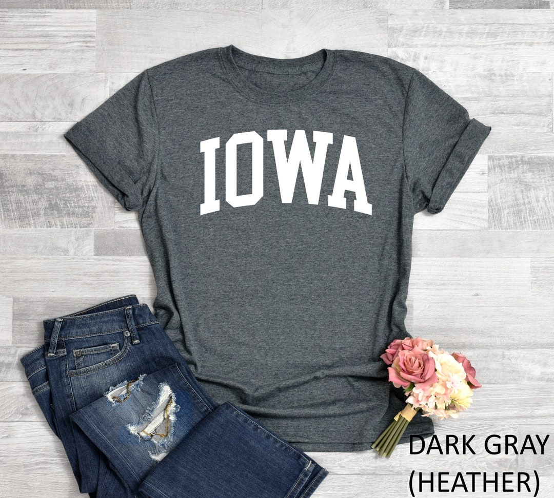 Iowa State Shirt, USA States Shirt, Iowa Lover Shirt, State Gift Tee ...