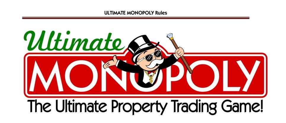 Ultimate Monopoly Board Game Rules - Etsy