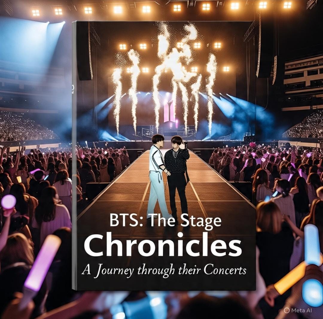BTS: the Stage Chronicles, a Journey Through Their Concerts - Etsy