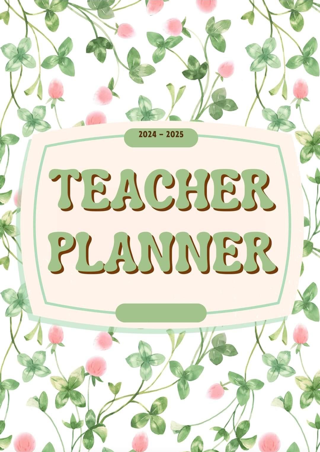Teacher's Planner 2024-2025 - Etsy
