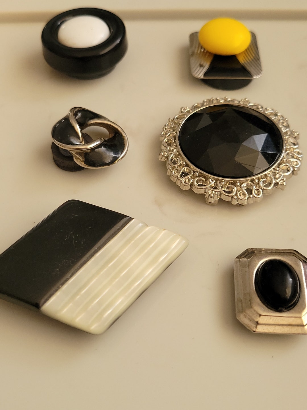 Vintage Jewelry Magnets - Set 7 - 6 Pc - Etsy