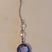 Wraparound Elastic Bookmark With Bead Chain and Blue Pendant - Etsy