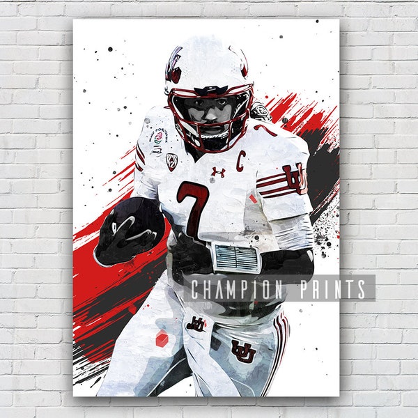 Utah Utes Football Poster - Etsy