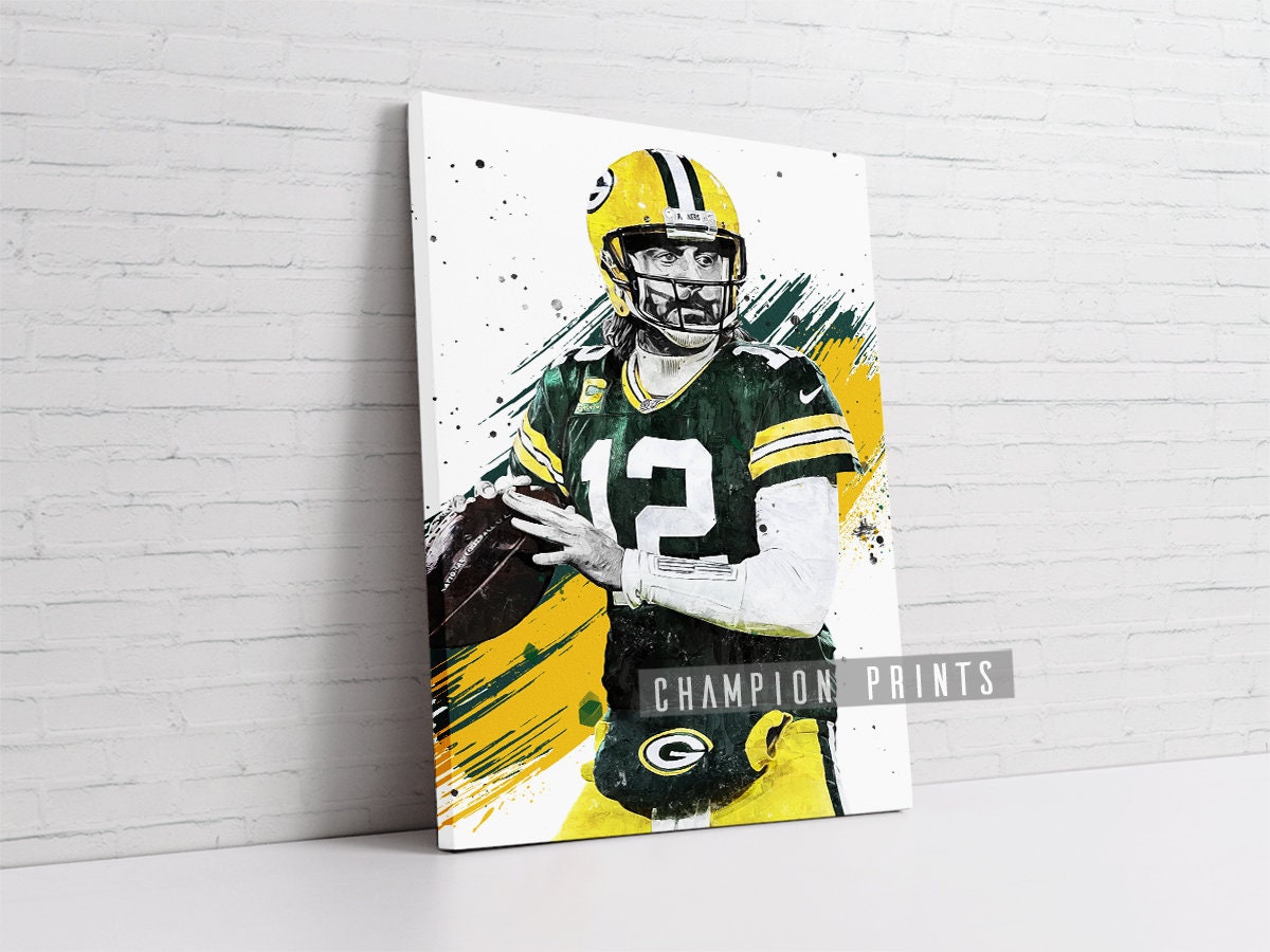 Aaron Rodgers Poster American Football Print Kids Gifts - Etsy