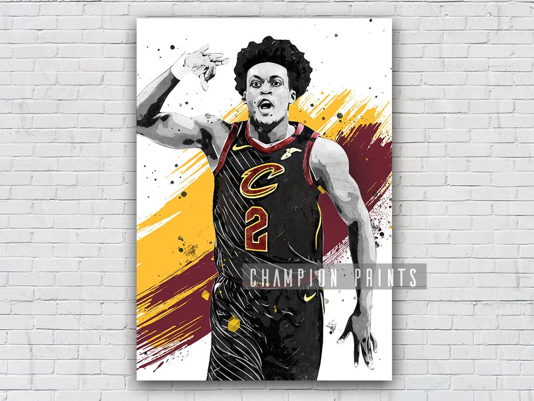 Collin Sexton Poster, Cleveland Cavaliers Print, Kids Gift, Gym, Man ...