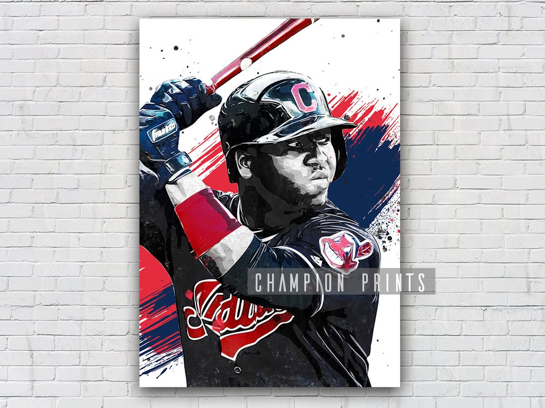 Jose Ramirez Poster, Cleveland Guardians Print, Kids Gift, Gym, Man ...