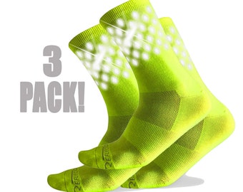 Dayglo Neon Reflective Running Socks for Men and Women | Etsy