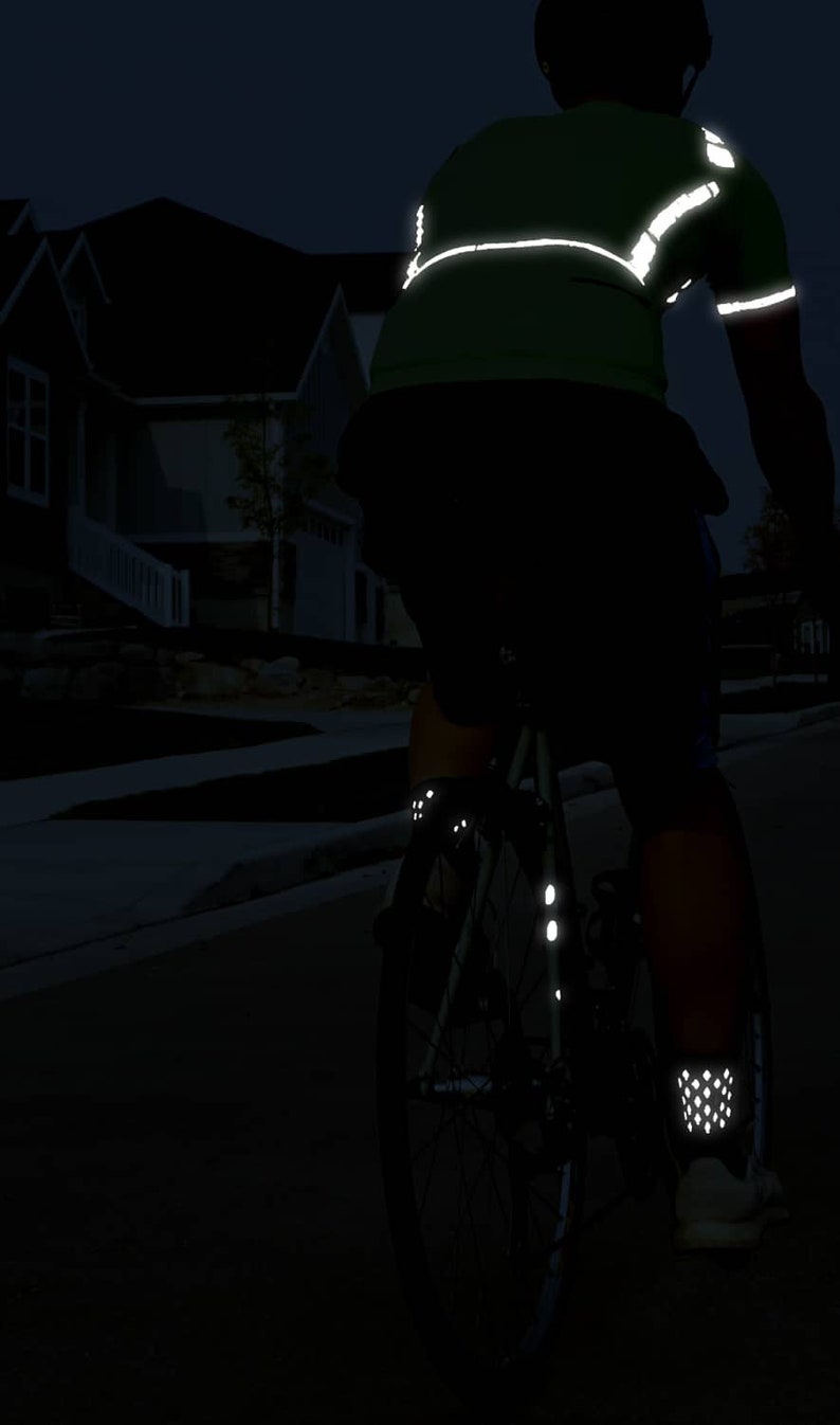 Reflectoes High Visibility Cycling Jersey - Reflective Hi-viz Cycling ...